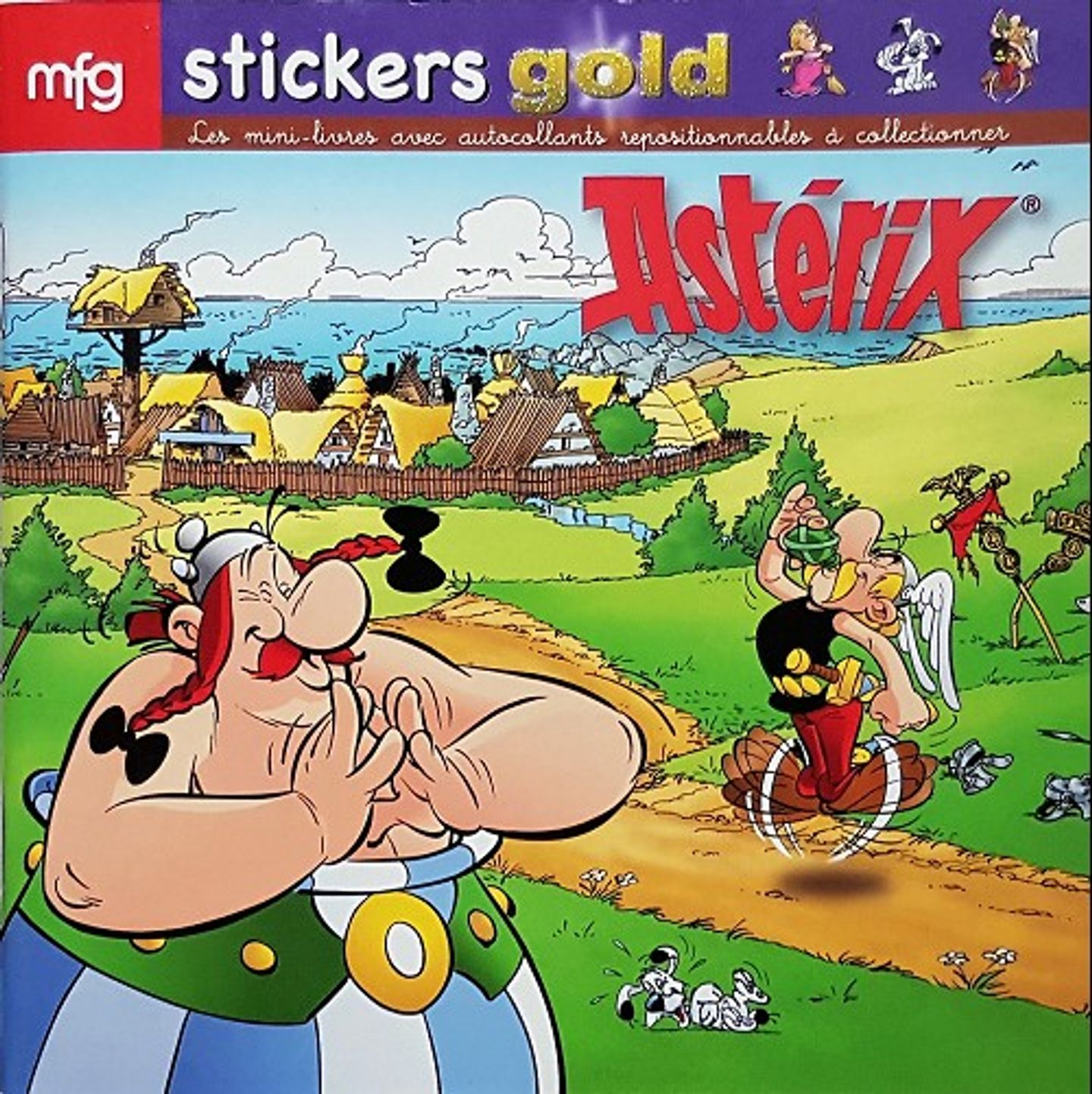 Astérix - Livre-jeux tome 2009 - Asterix - Stickers gold n° 2 - Bubble ...