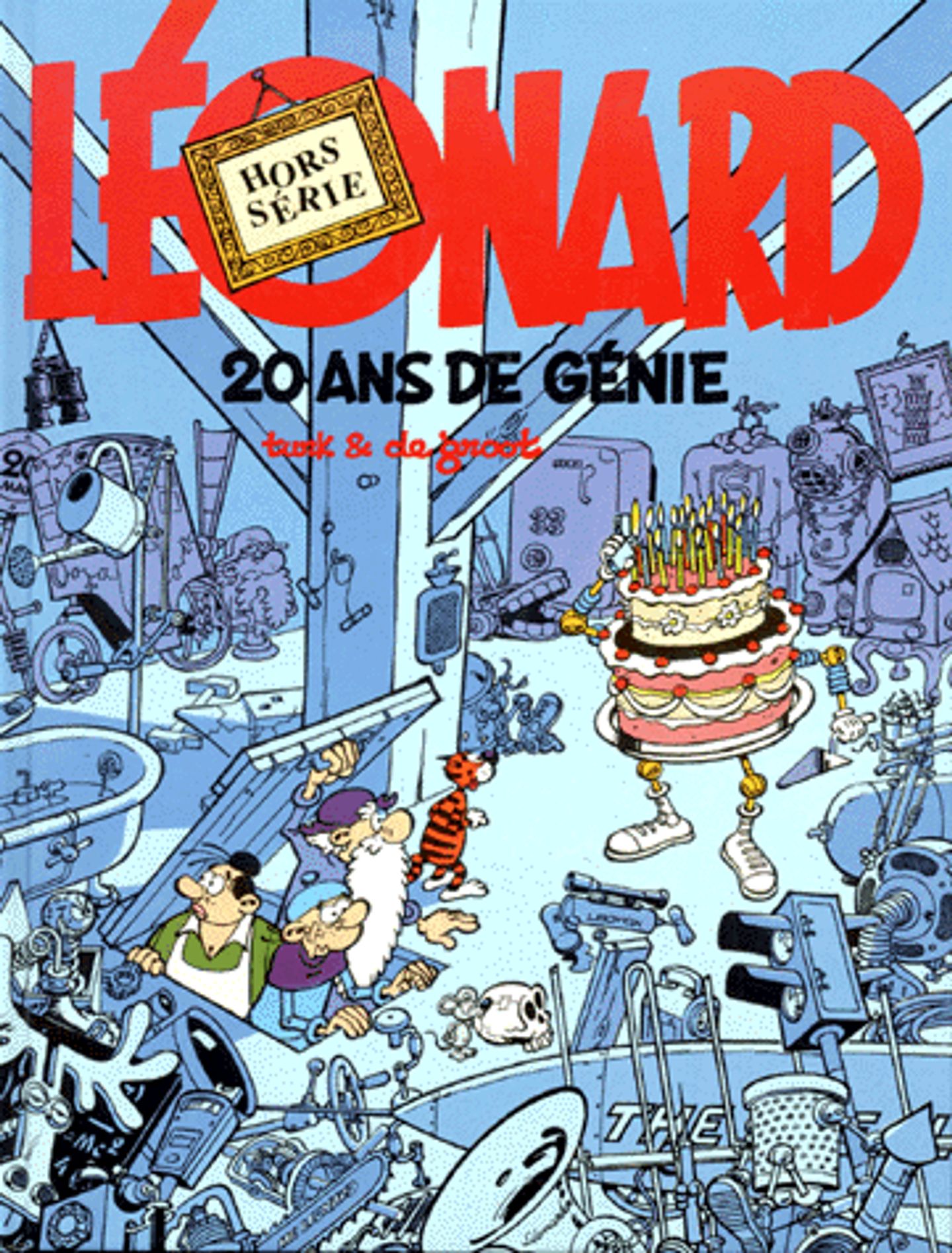 Léonard - Hors série tome 1 - 20 ans de Génie - Bubble BD, Comics et Mangas