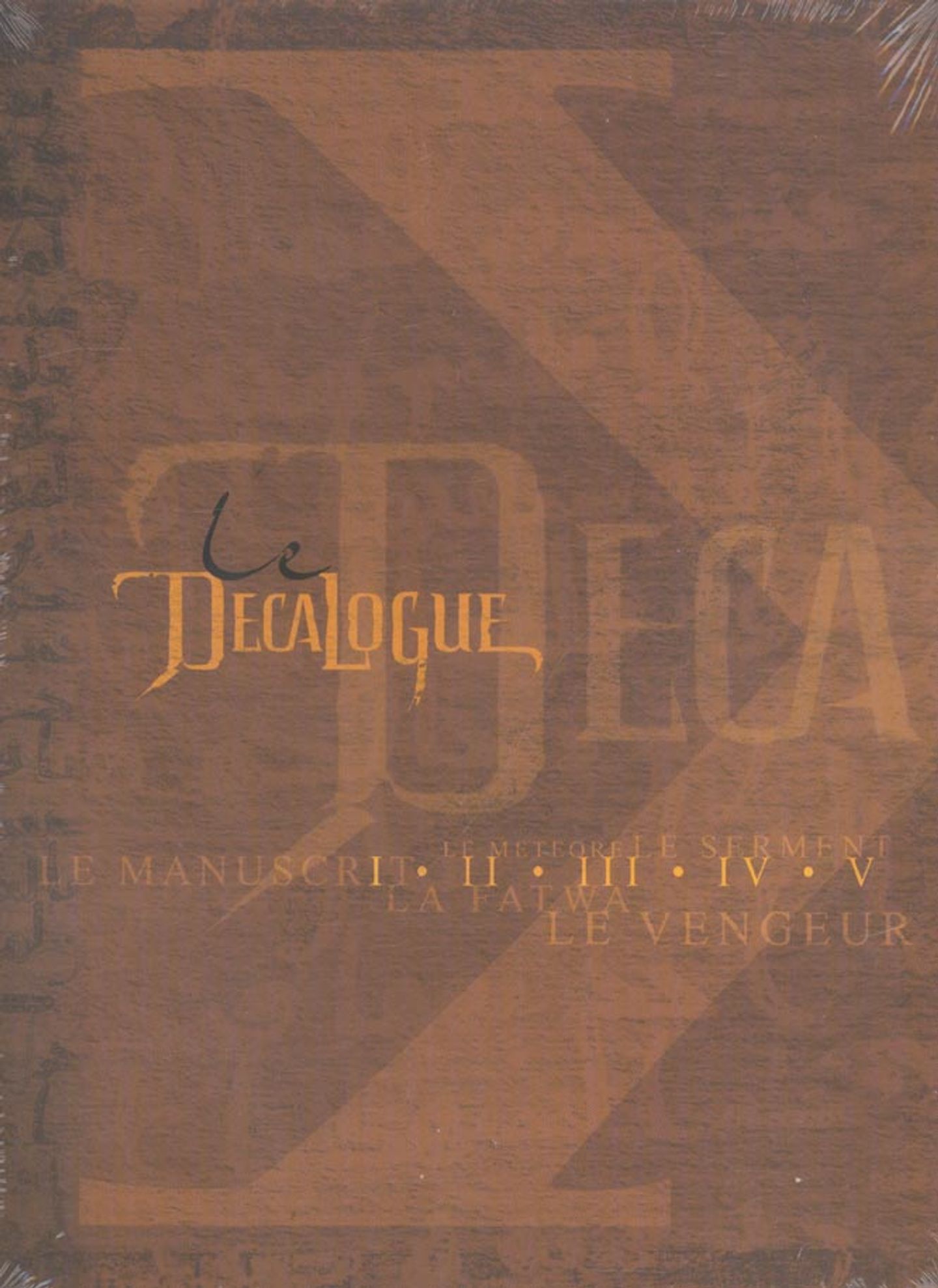 Le Décalogue (Coffret) tome 1 - Tomes I à V - Bubble BD, Comics et Mangas